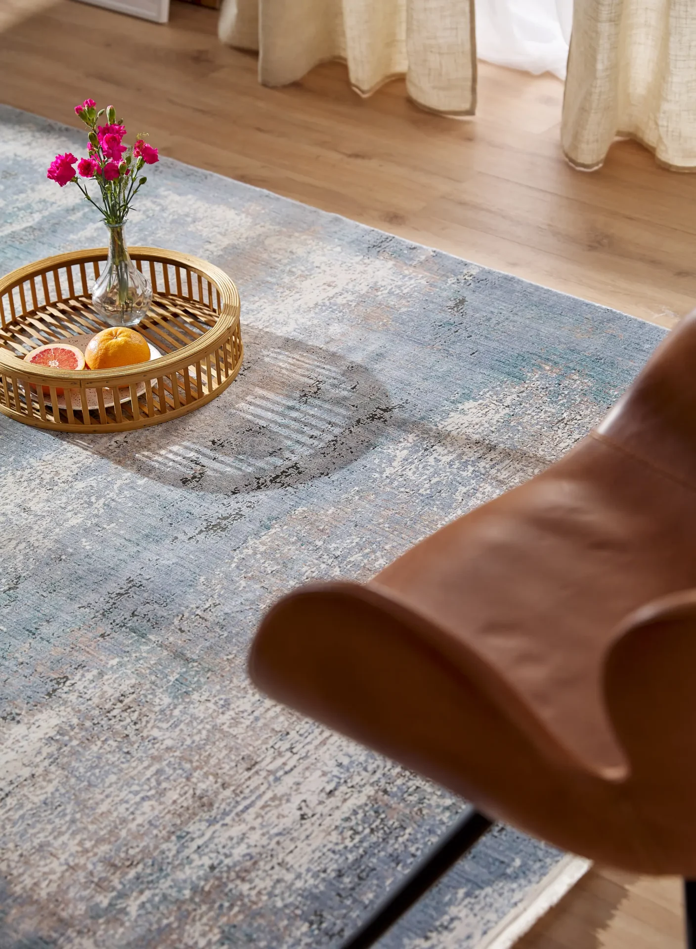 Dywan Hamptons glamour Split Mavi Blue nowoczesny nowojorski - Sklep ...